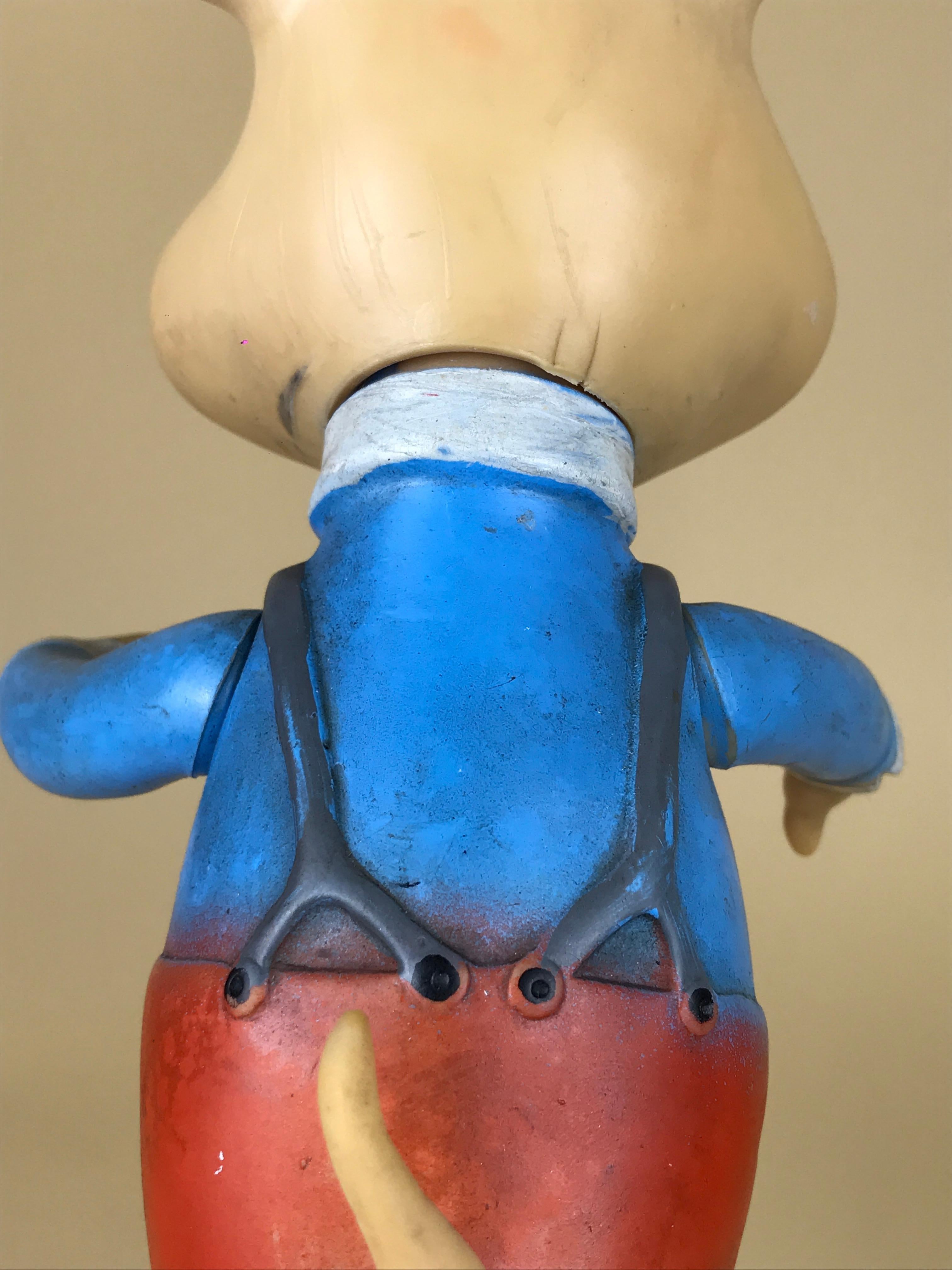 1960s Topo Gigio Mouse Rubber Squeak Toy Made in Italy with Original ...