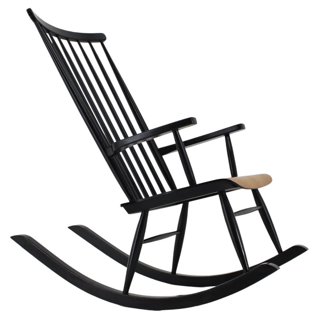Midcentury Finnish Rocking Chair by Varjosen Puunjalostus for Uusikylä ...