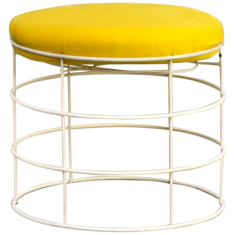 1960s Verner Panton ‘T1’ wire stool for Plus Linje For Sale at 1stDibs