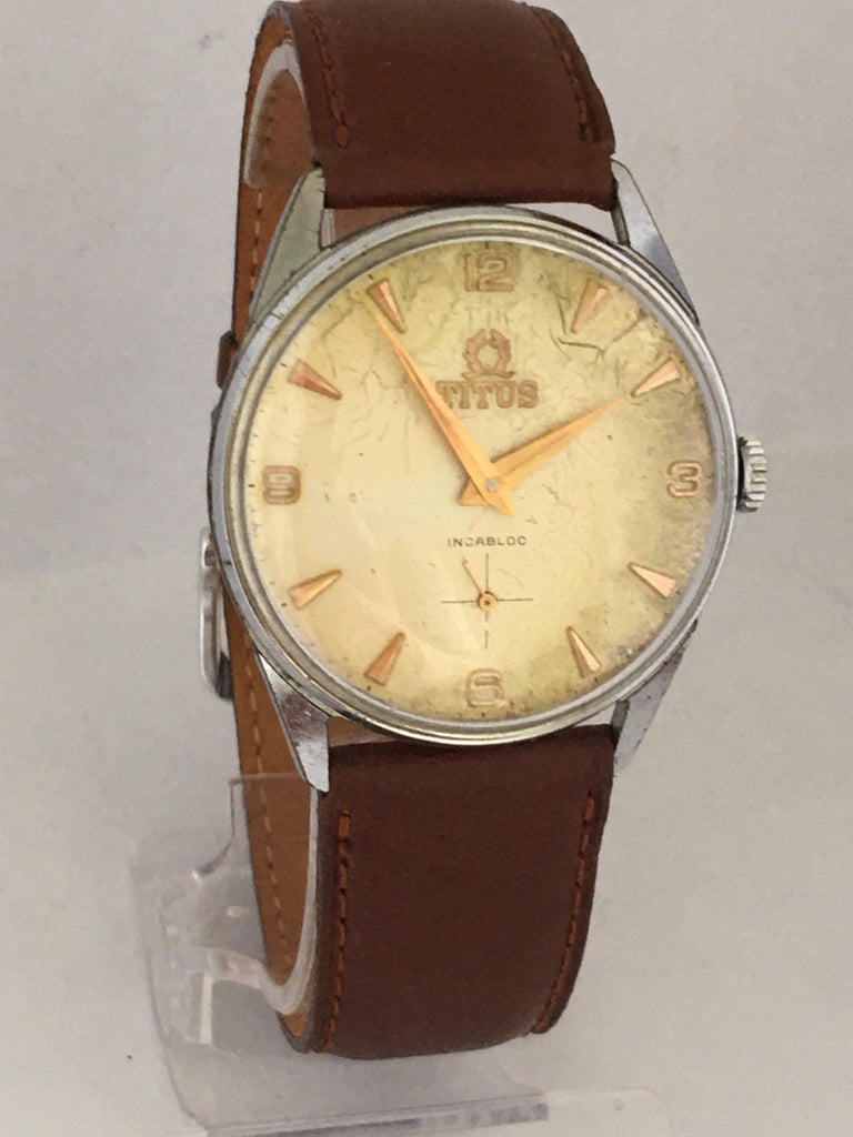 1960s Vintage Solvil Et Titus Genève Watch For Sale at 1stDibs | titus ...