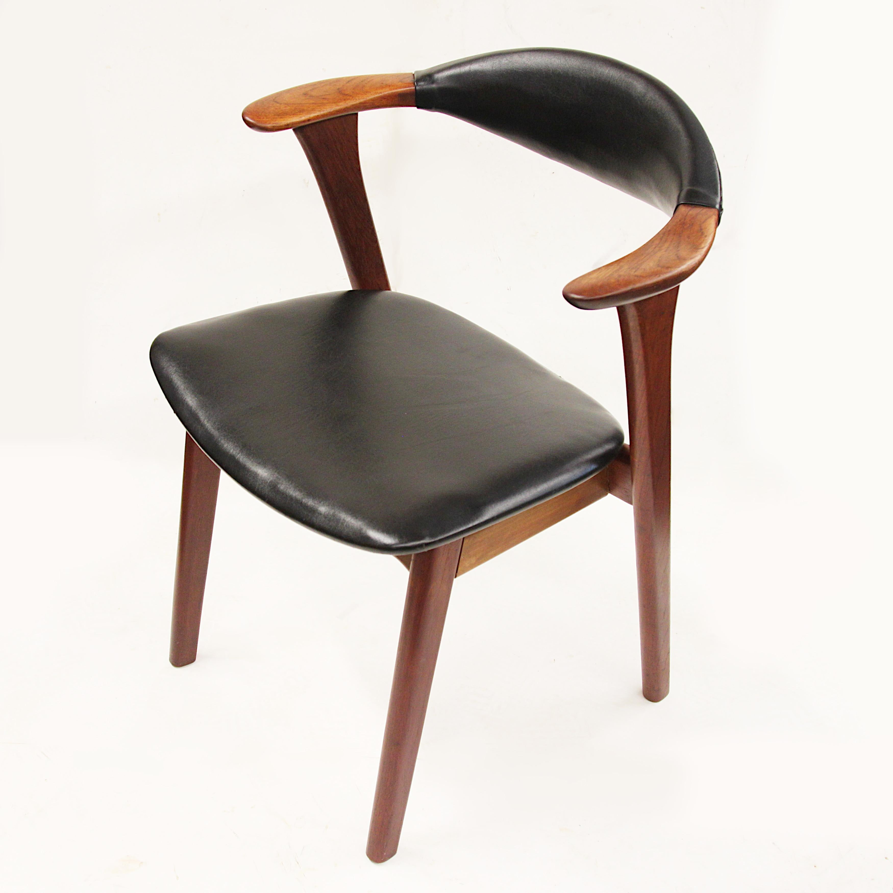 1960s Vintage Danish Modern Teak Armchair by Erik Kirkegaard and Høng ...