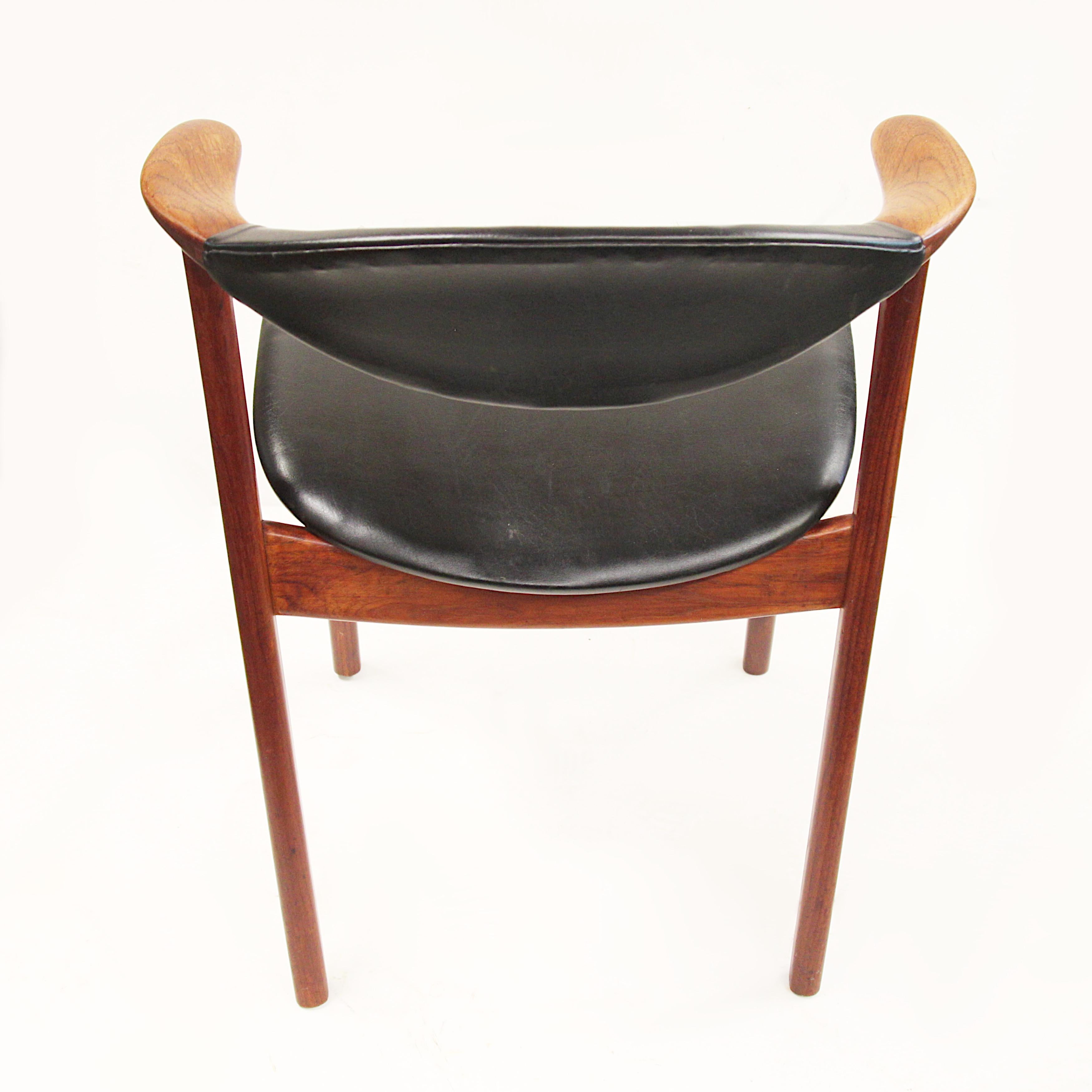 1960s Vintage Danish Modern Teak Armchair by Erik Kirkegaard and Høng ...
