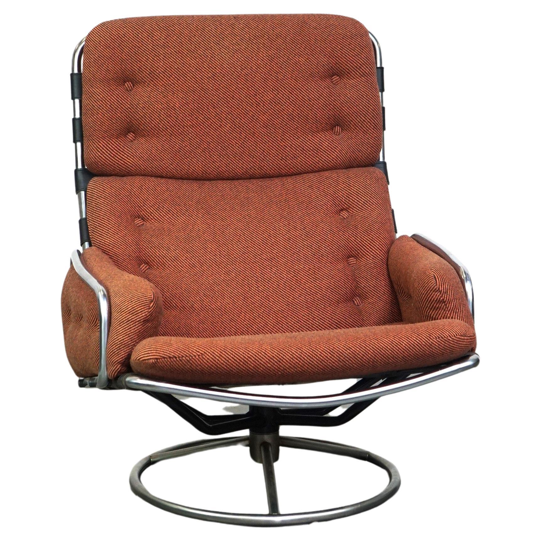 1960s vintage design swivel chair Tanabe SZ19 by Martin Visser for ...