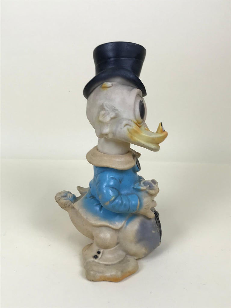 1960s Vintage Disney Uncle Scrooge Squeak Toy Made in Ex Yugoslavia by ...