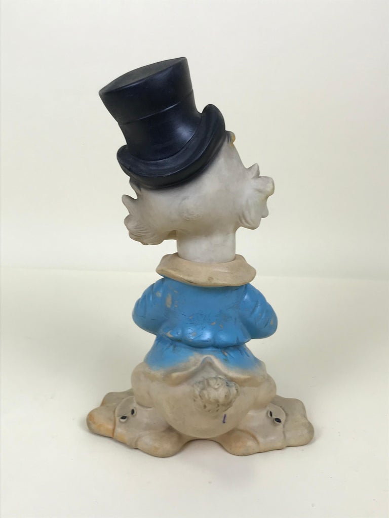 1960s Vintage Disney Uncle Scrooge Squeak Toy Made in Ex Yugoslavia by ...