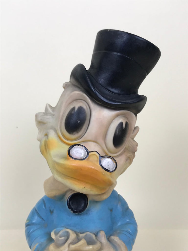 1960s Vintage Disney Uncle Scrooge Squeak Toy Made in Ex Yugoslavia by ...