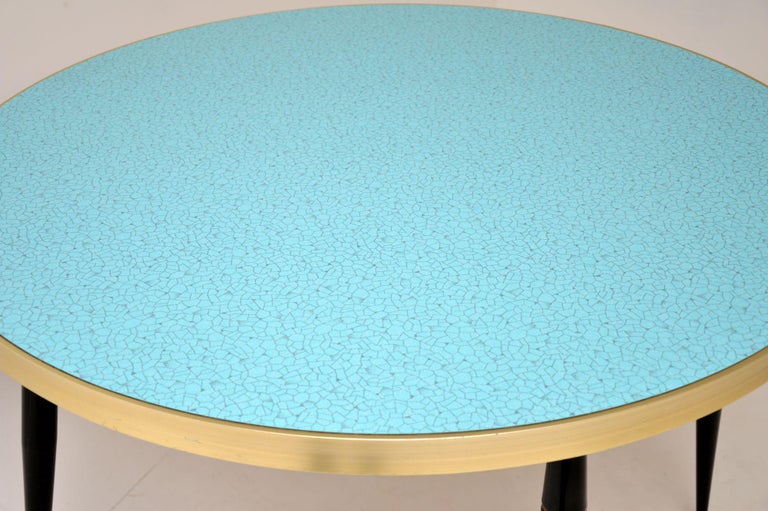 1960s Vintage Formica Kitchen / Dining Table at 1stDibs