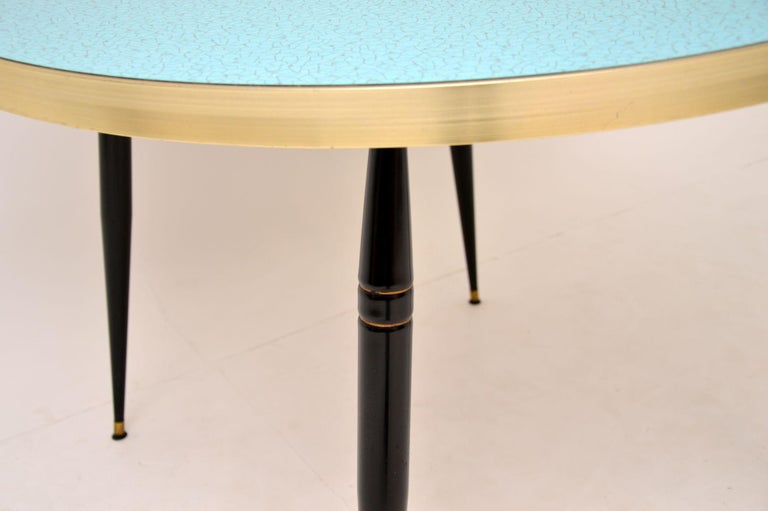1960s Vintage Formica Kitchen / Dining Table at 1stDibs