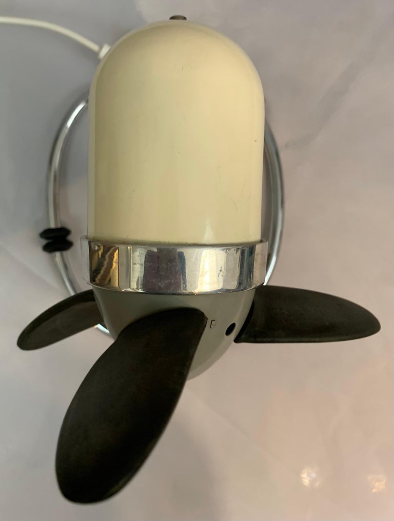 1960s Vintage German AS Industrial Directional Chrome Rubber and Metal ...