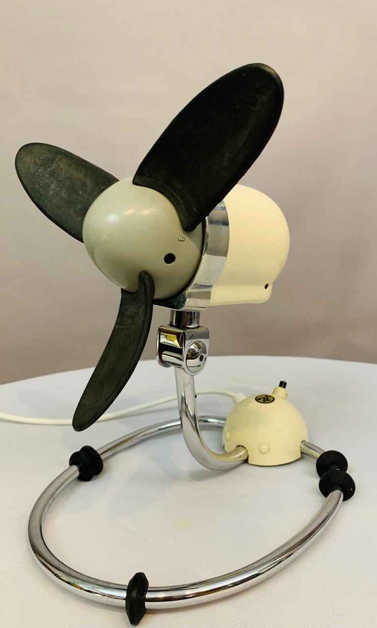 1960s Vintage German AS Industrial Directional Chrome Rubber and Metal ...