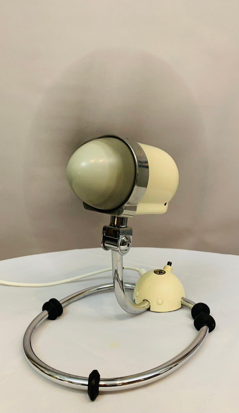 1960s Vintage German AS Industrial Directional Chrome Rubber and Metal ...