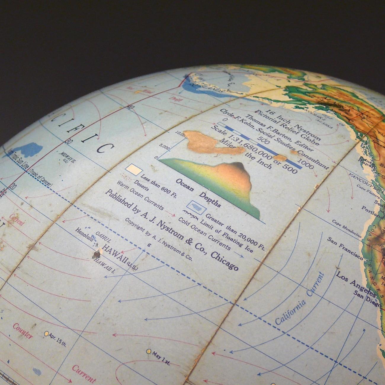 1960s Vintage Globe at 1stDibs | globes for sale, 1960s globe, globe ...