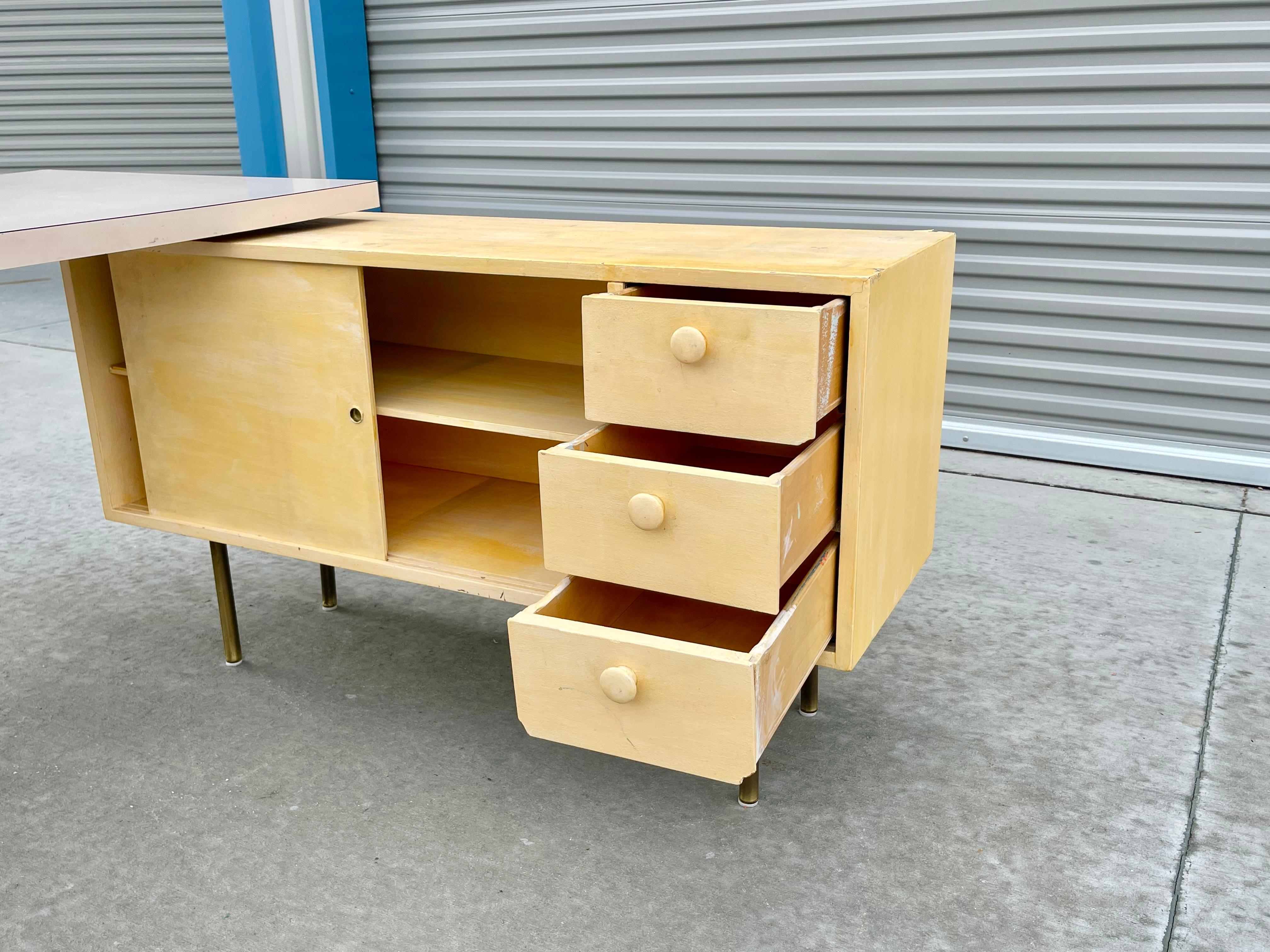 1960s Vintage L Shape Desk at 1stDibs | vintage l shaped desk, modern l ...