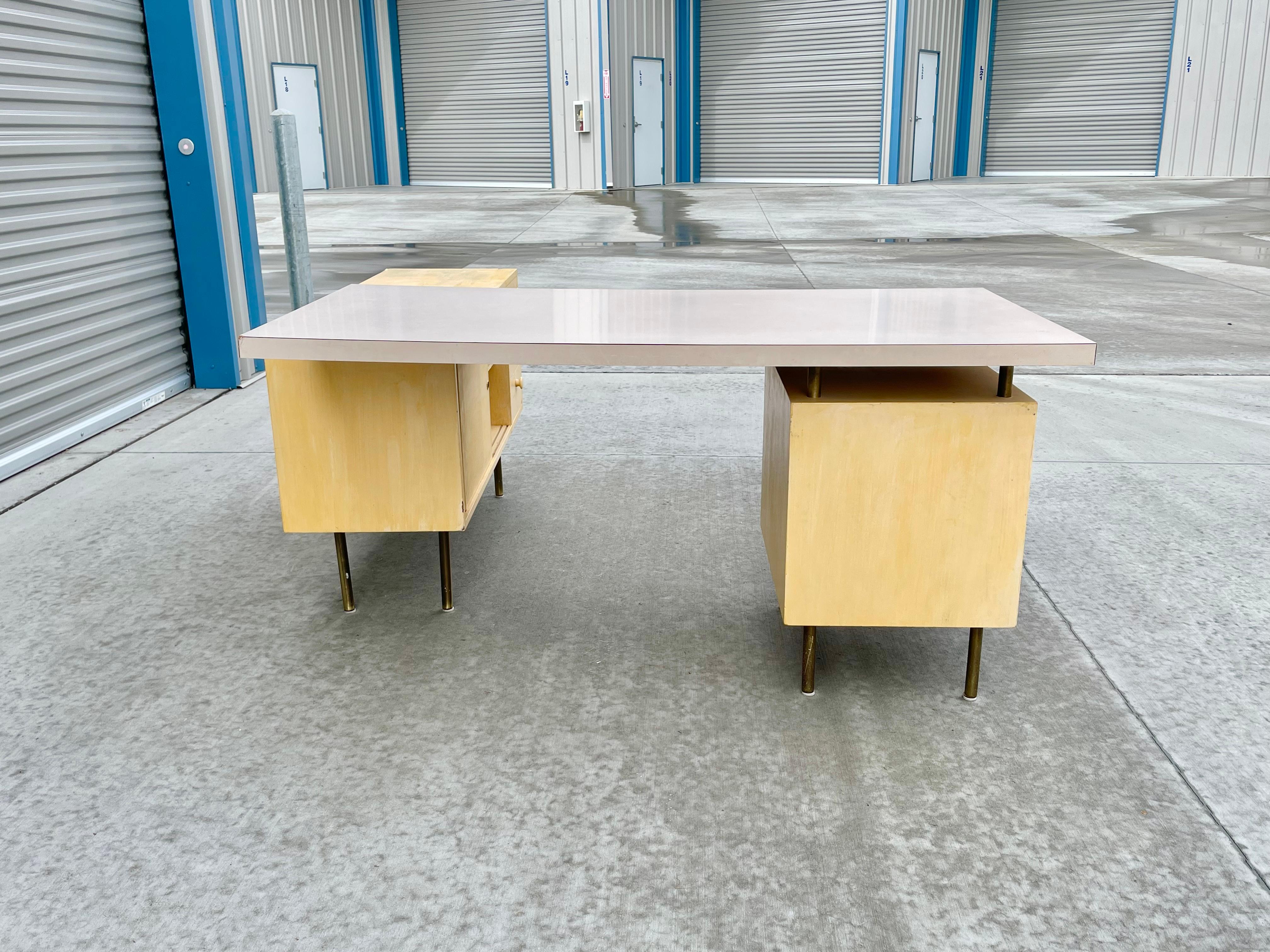 1960s Vintage L Shape Desk at 1stDibs | vintage l shaped desk, modern l ...