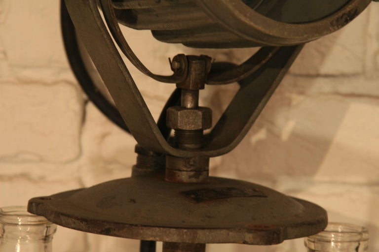 1960s Vintage Manual Marine Searchlight Type 135 For Sale at 1stDibs