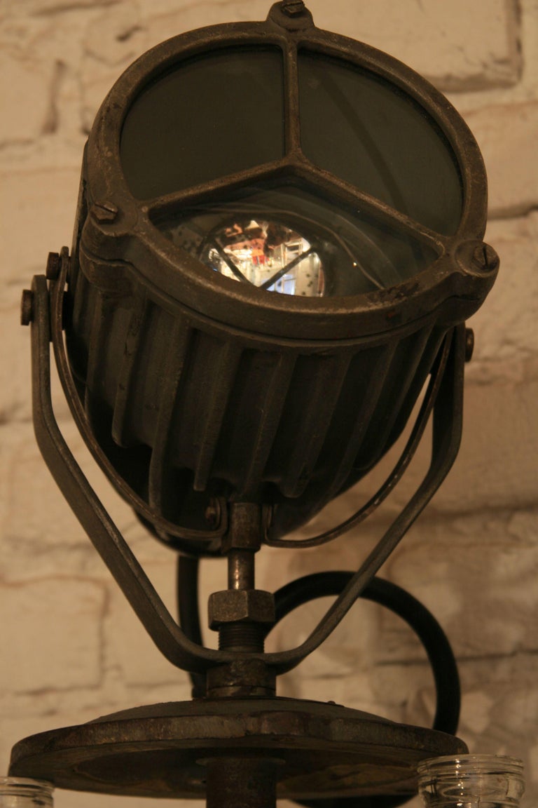 1960s Vintage Manual Marine Searchlight Type 135 For Sale at 1stDibs