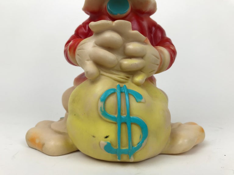 1960s Vintage Red Uncle Scrooge Squeak Toy Made in Ex Yugoslavia by ...