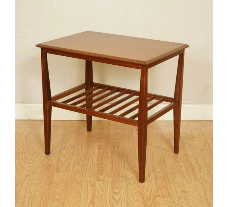 1960s Vintage Scandanavian Teak Mid Century Side End Lamp Table For ...