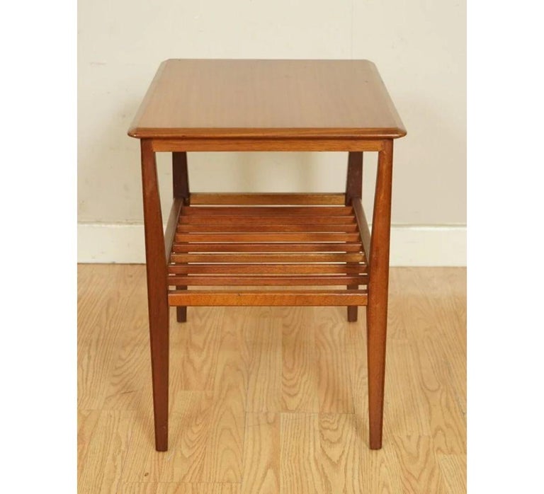 1960s Vintage Scandanavian Teak Mid Century Side End Lamp Table For ...