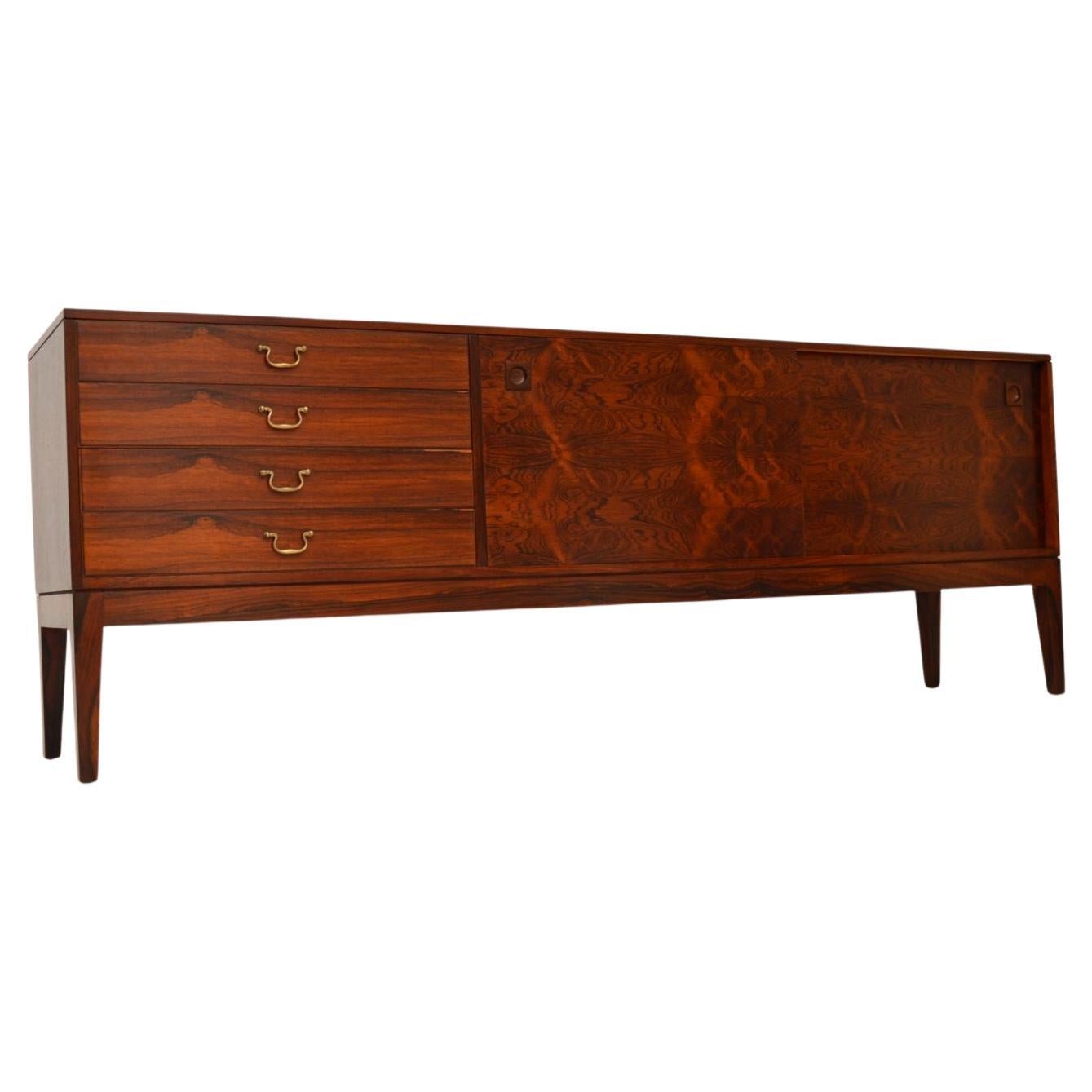 Robert Heritage for Archie Shine ‘Hamilton’ Sideboard in Walnut and Brass at 1stDibs