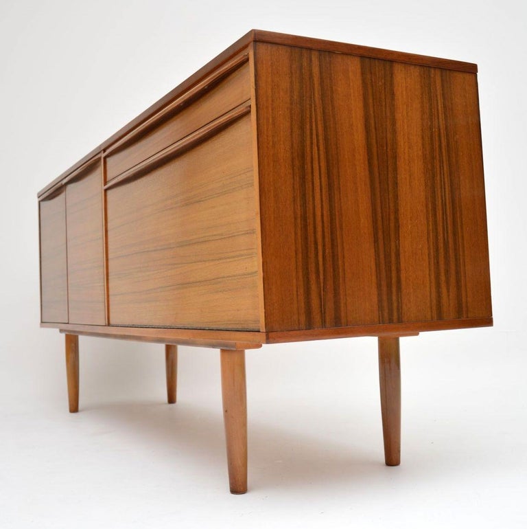 1960s Vintage Walnut Sideboard by Morris of Glasgow at 1stDibs