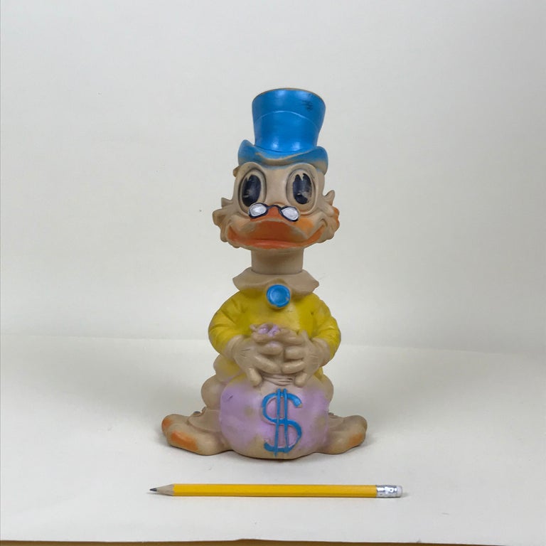 1960s Vintage Yellow Uncle Scrooge Squeak Toy Made in Ex Yugoslavia by ...