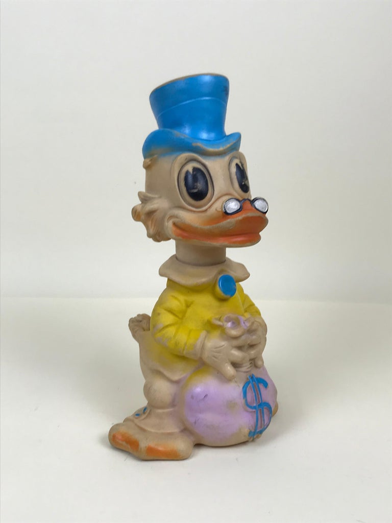 1960s Vintage Yellow Uncle Scrooge Squeak Toy Made in Ex Yugoslavia by ...