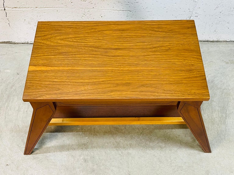 1960s Walnut Wood Piano Bench For Sale at 1stDibs