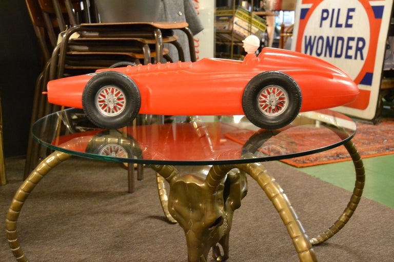 1960s Extra Large Racing Car Toy with Driver at 1stDibs