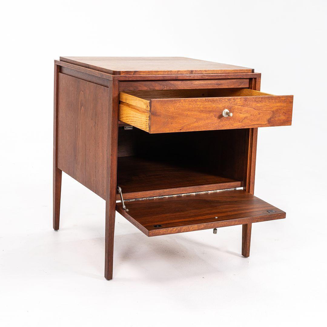 1962 Grand Rapids Nightstand Cabinet in Walnut by Paul McCobb for John ...
