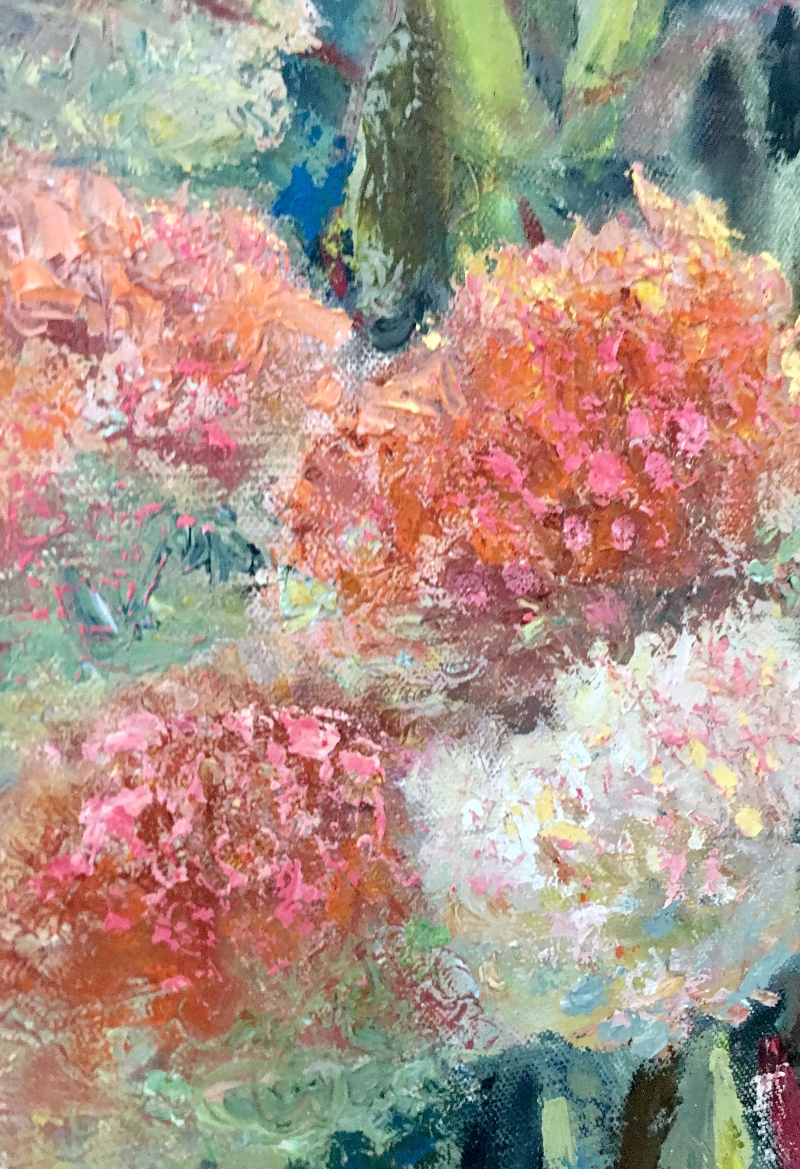 1963 Original Oil On Canvas Painting by, Maria Gerstman For Sale at 1stDibs