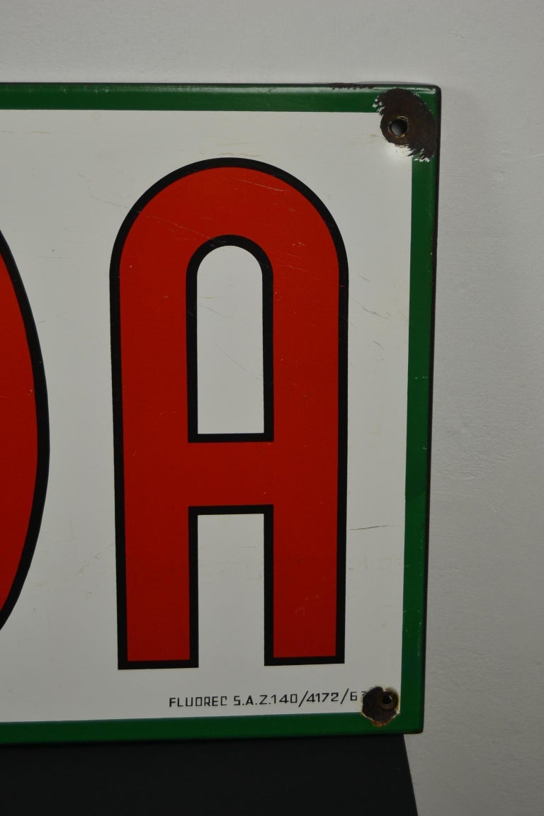 1963 Porcelain Sign for Cigarettes Armada at 1stDibs