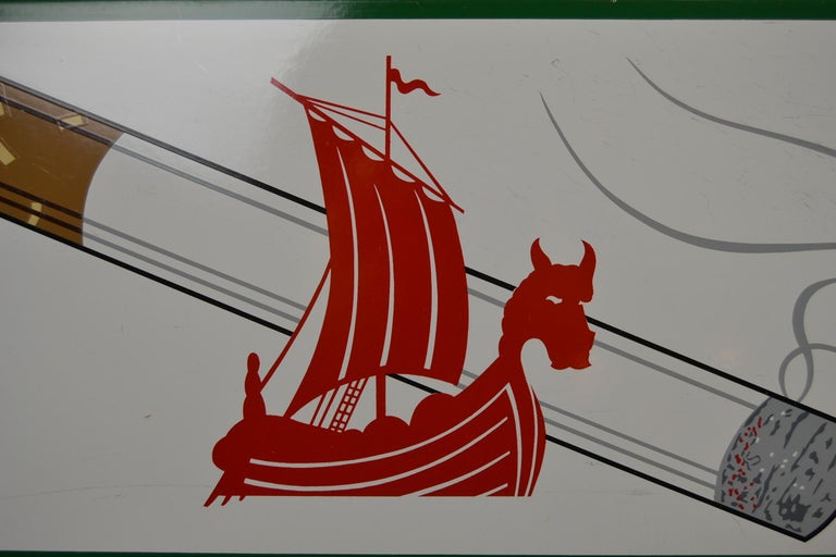 1963 Porcelain Sign for Cigarettes Armada at 1stDibs