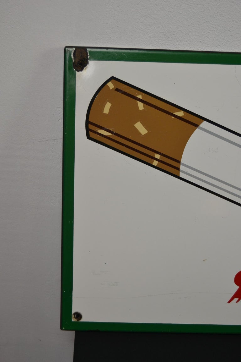 1963 Porcelain Sign for Cigarettes Armada at 1stDibs