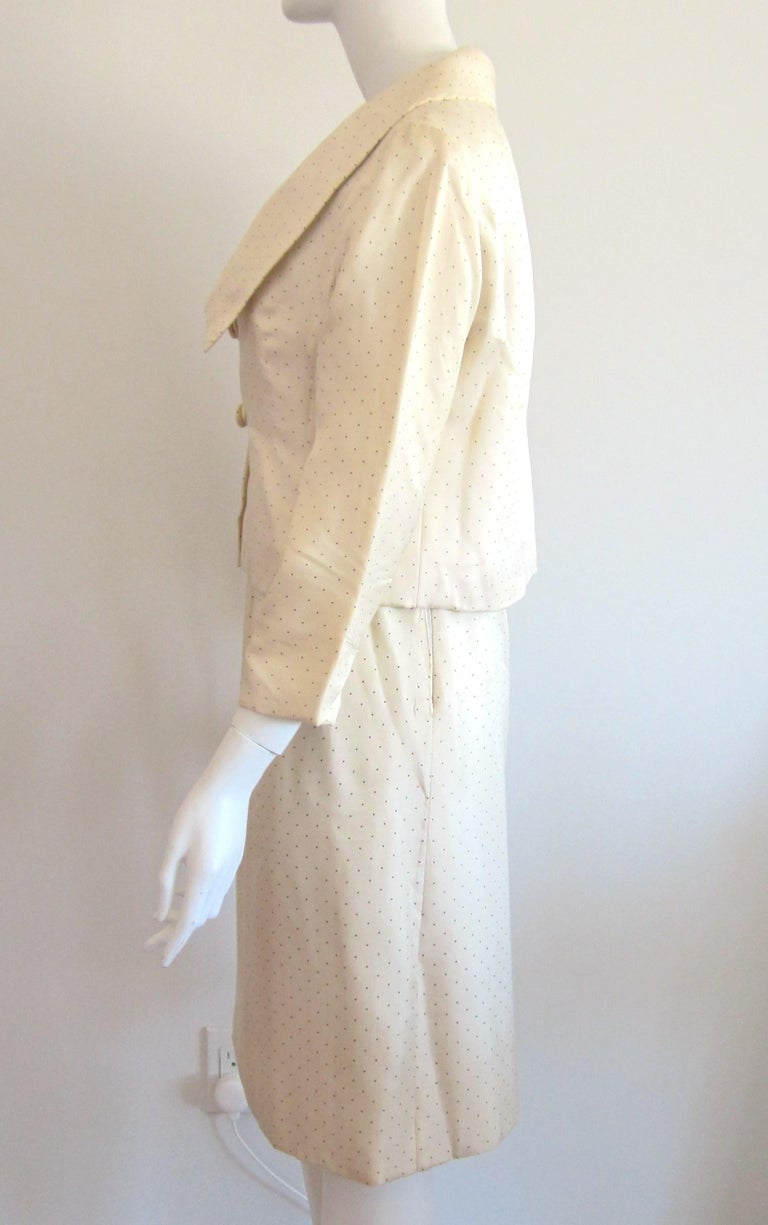 1964 Christian Dior 2 Piece Marc Bohan Dress - Jacket Suit Numbered ...