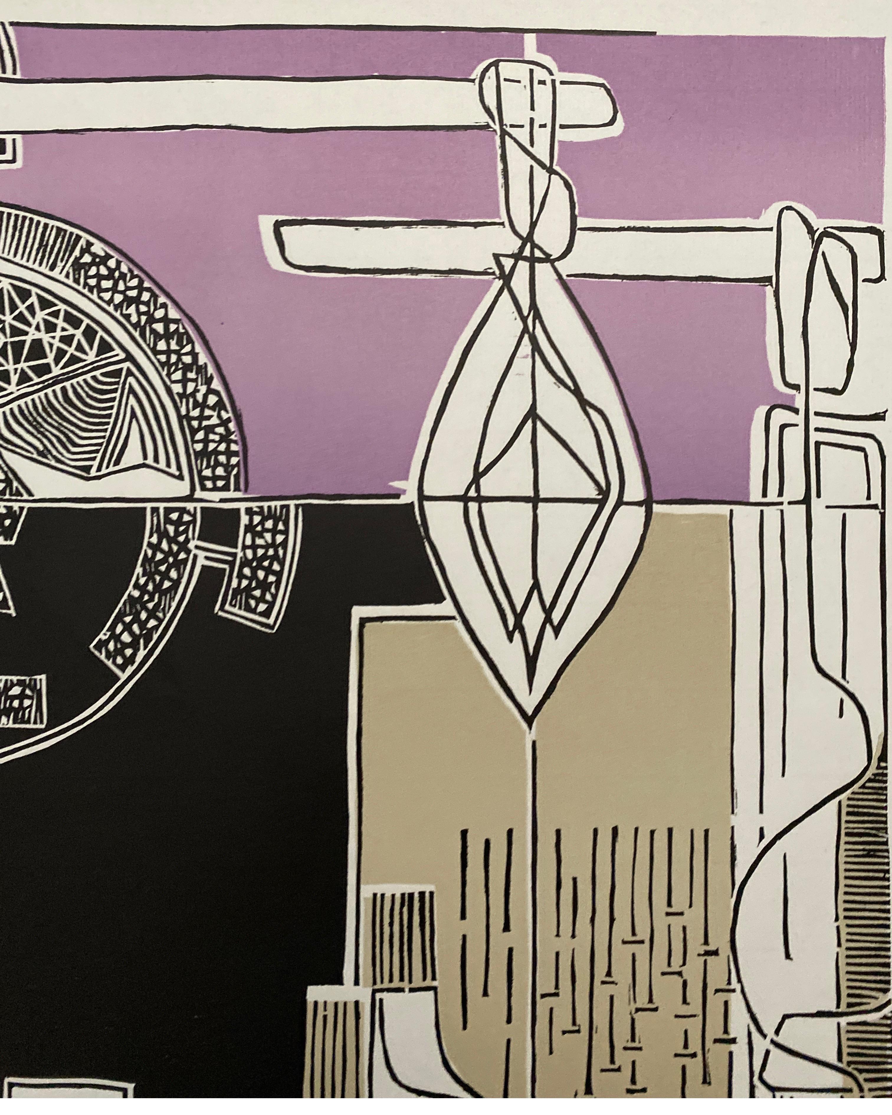 1964 Hannah Hoch Exhibition Print for Galerie Nierendorf, Berlin For ...