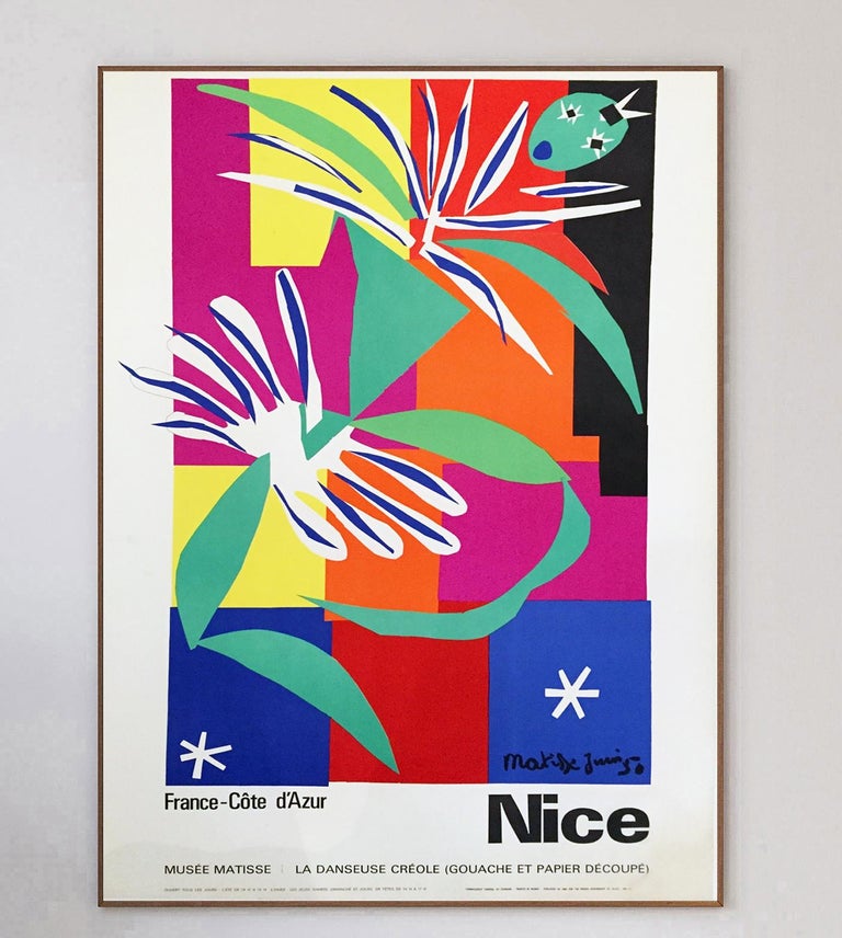 Henri Matisse - Nice La Danseuse Creole - Affiche vintage d'origine ...
