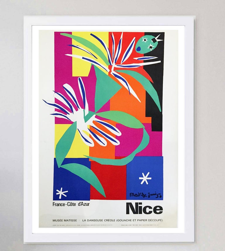 1965 Henri Matisse, Nice La Danseuse Creole Original Vintage Poster For ...