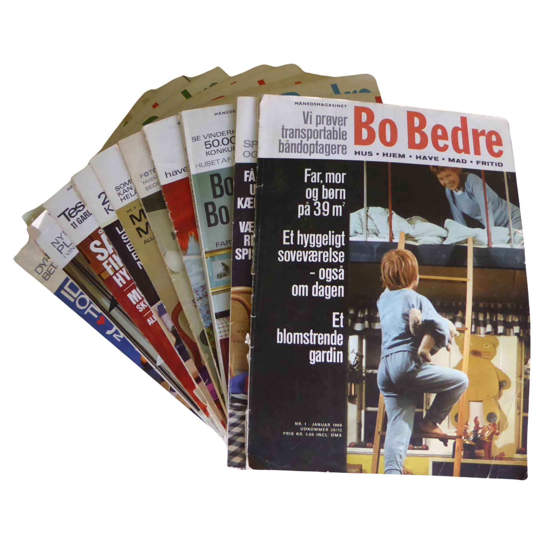 1964 Bo Bedre Danish Language Magazine Scandinavian Home Style Design ...