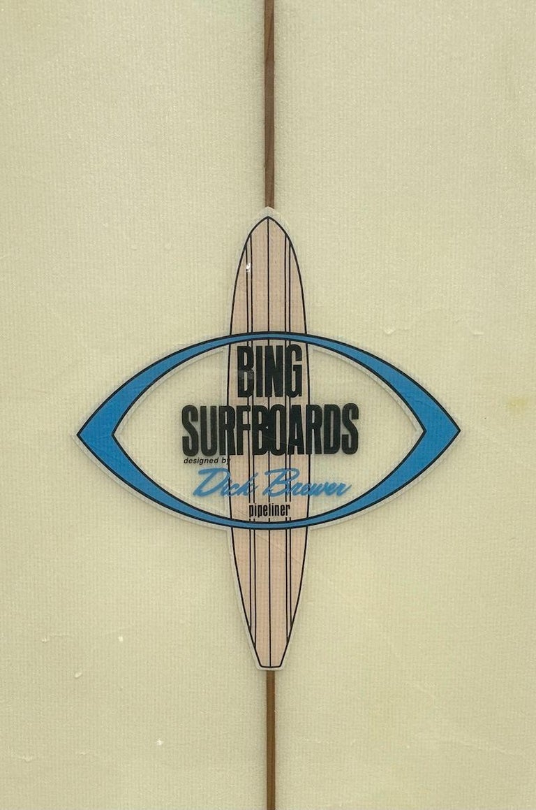 1967 Replik Bing Surfboards Dick Brewer Pipeliner Modell im Angebot bei ...