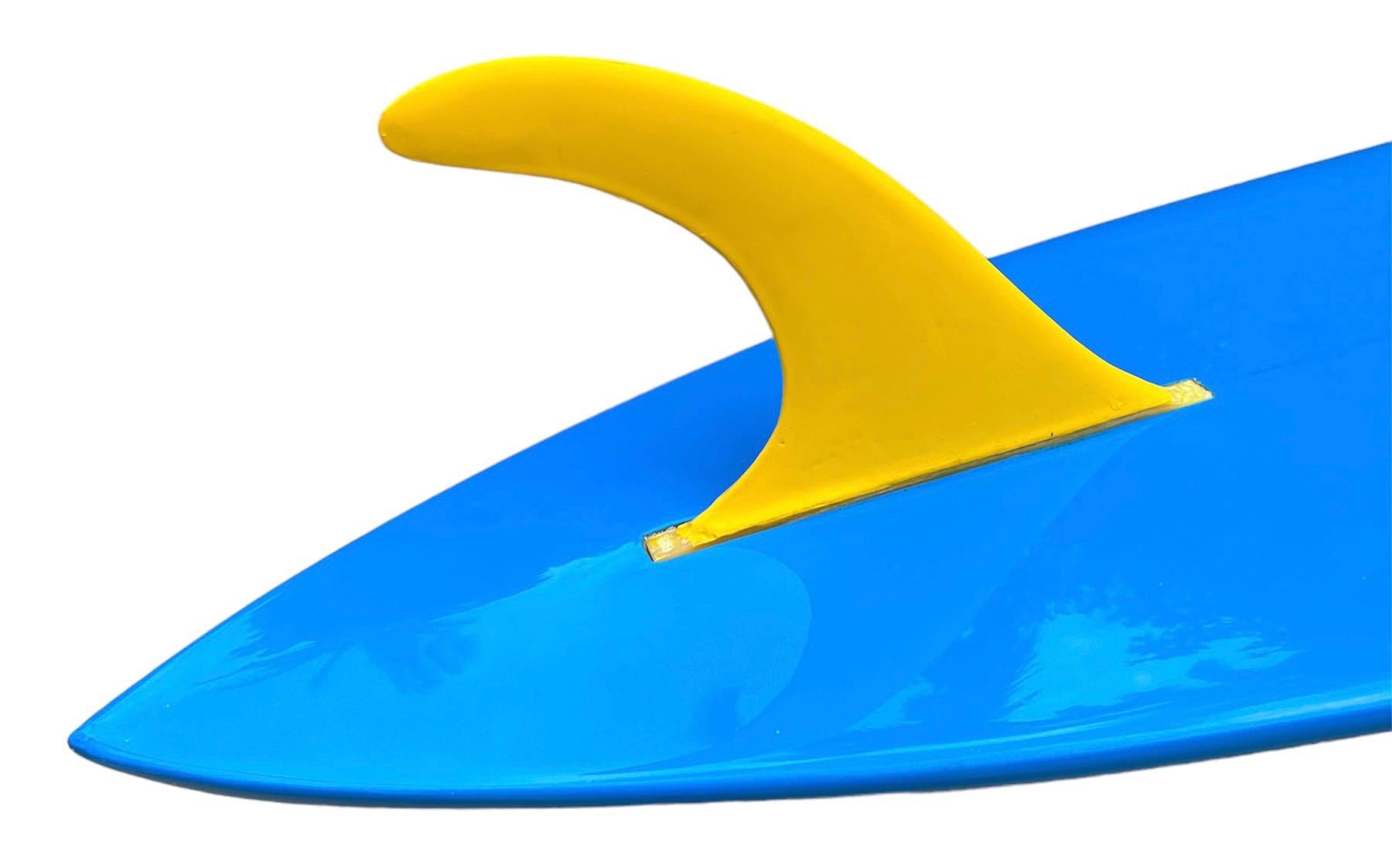 1967 Vintage Hansen pintail Mini Gun Surfboard For Sale at 1stDibs