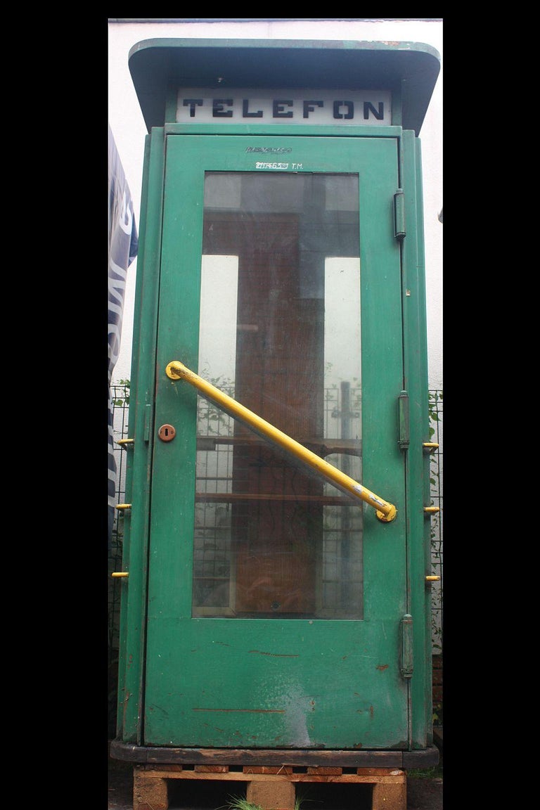 1967 Vintage Telephone Booth For Sale at 1stDibs