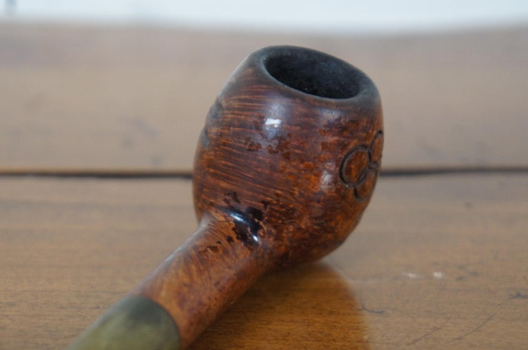 1968, Grenoble Winter Olympics Commemorative Bruyere Briar Pipe Mid ...