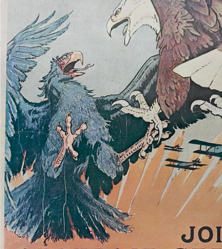 "Join the Army Air Service. Be an American Eagle!" WWI Poster, 1968 ...
