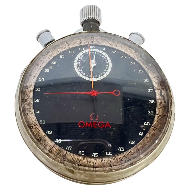 1968 Vintage Nonworking Pocket Omega Game Stopwatch Mexico Olympics For ...