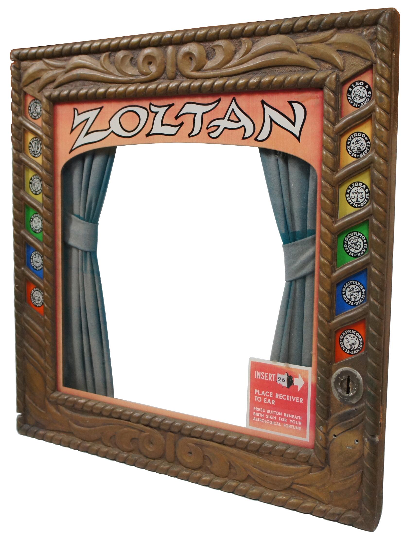 1969 Original Zoltan the Astrological Wonder by Prophetron Window Door ...