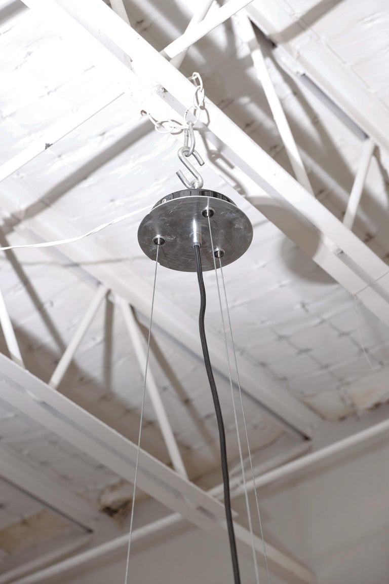 1969 Robert Haussman Aluminum Atomic Suspension Light 'Two Available ...