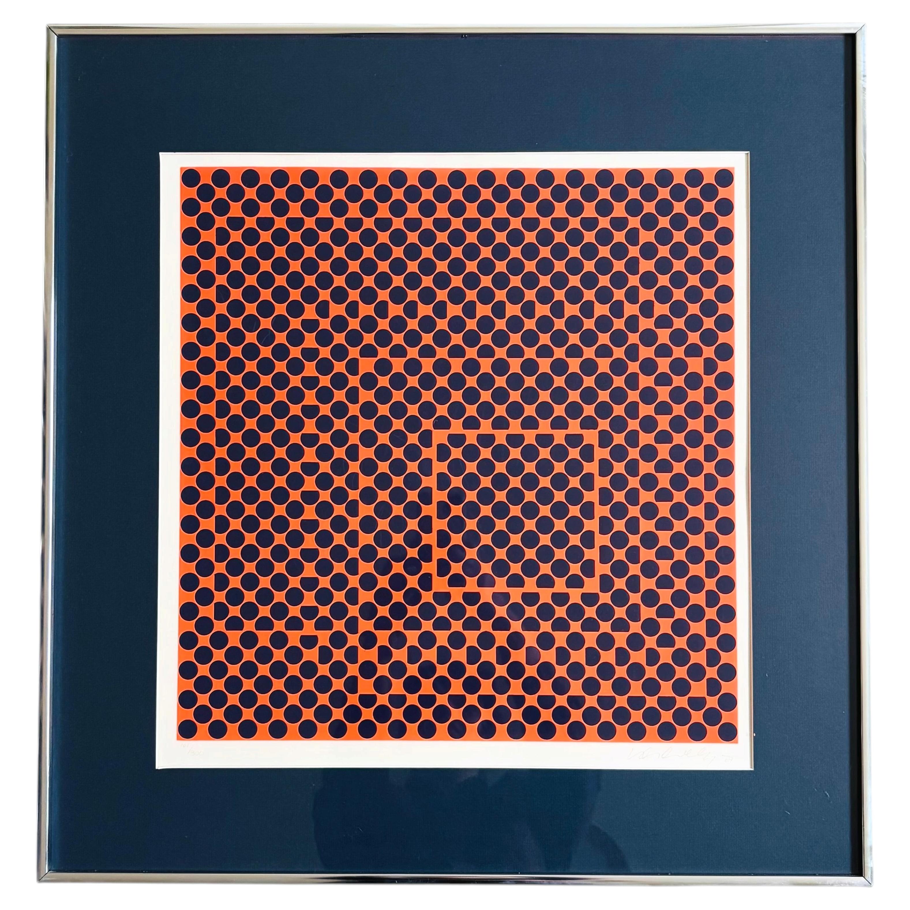 Victor Vasarely - Victor Vasarely - 'Beryll' From Souvenirs de ...