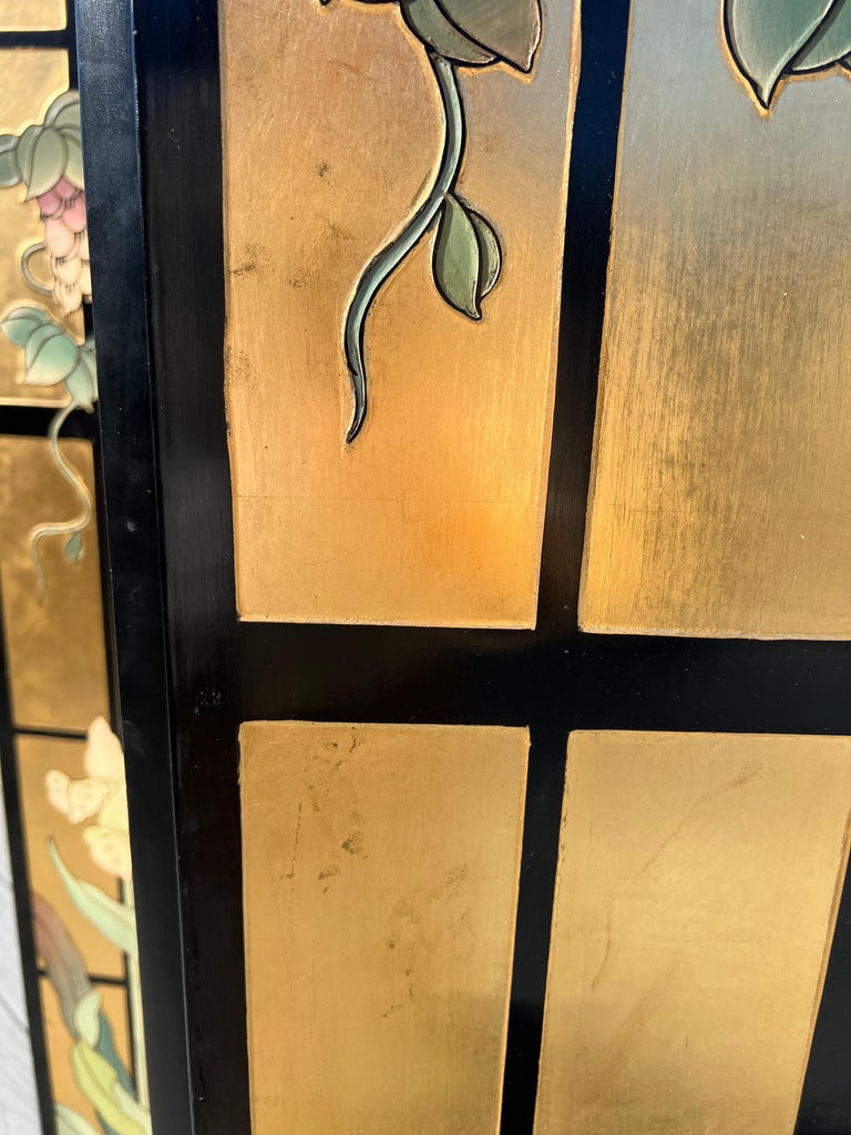 1970 Arched Japanese Room Divider, Made in Paris For Sale at 1stDibs