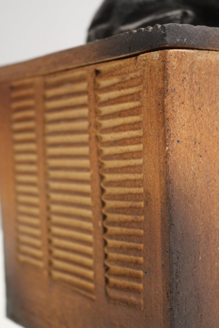 1970, Ceramic Box Sculpture by Atelier Palègre at 1stDibs